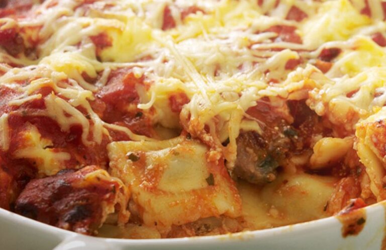 Recipe - Ravioli & Parmesan Bake | Latina Fresh